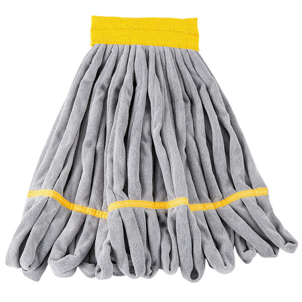 Unger SmartColor 16 oz. Microfiber String Mop Head Kit with Mop Handle ...