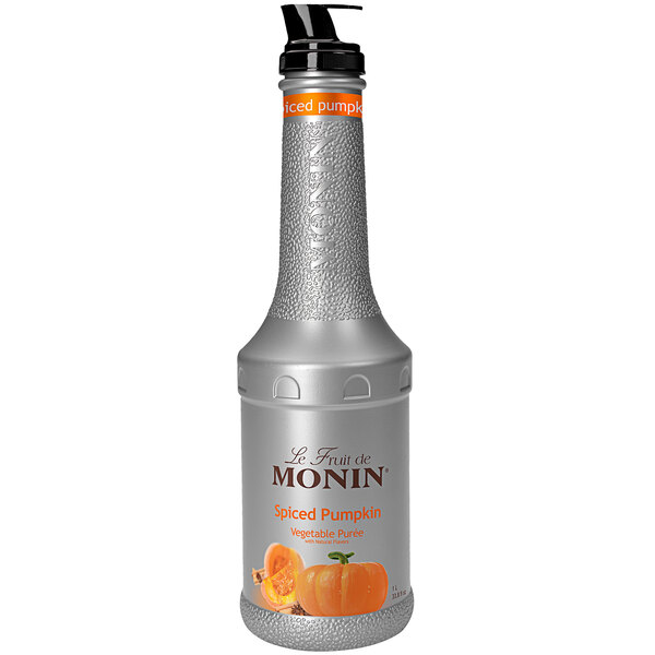 Monin Spiced Pumpkin Puree (1 Liter) - WebstaurantStore