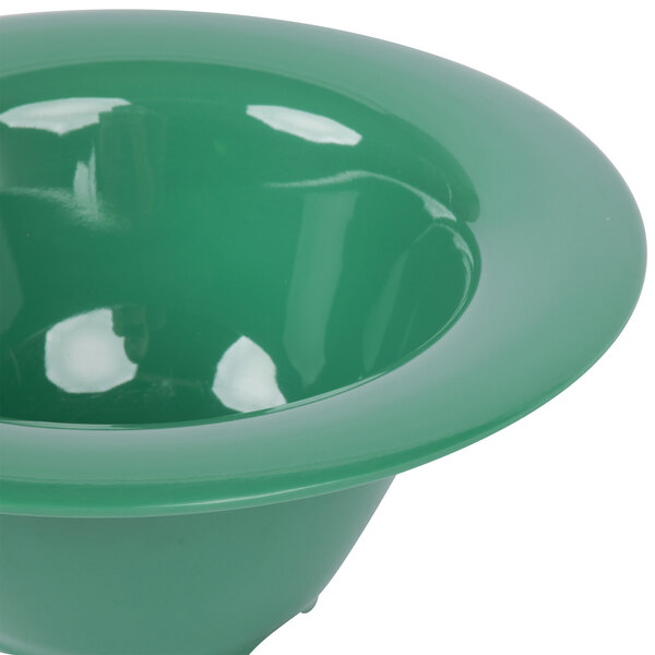 GET SN-108-FG 10 oz. Rainforest Green Melamine Wide Rim Bowl - 24/Case