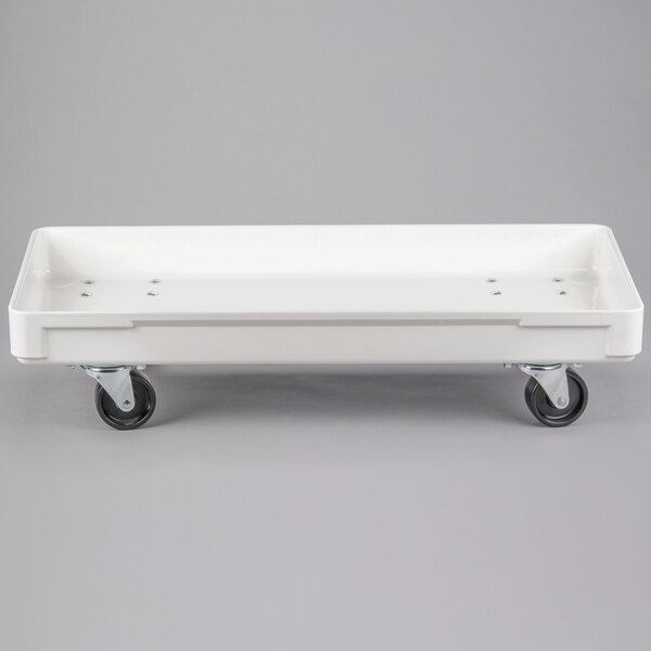 MFG Tray 805148-5269 16" x 30" White Fiberglass Dough Proofing Box Dolly