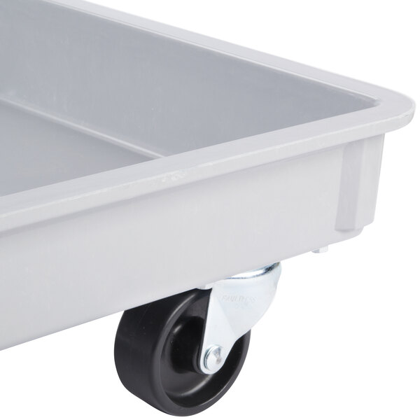 MFG Tray 87014851361075 18" x 26" Gray Fiberglass Dough Proofing Box Dolly