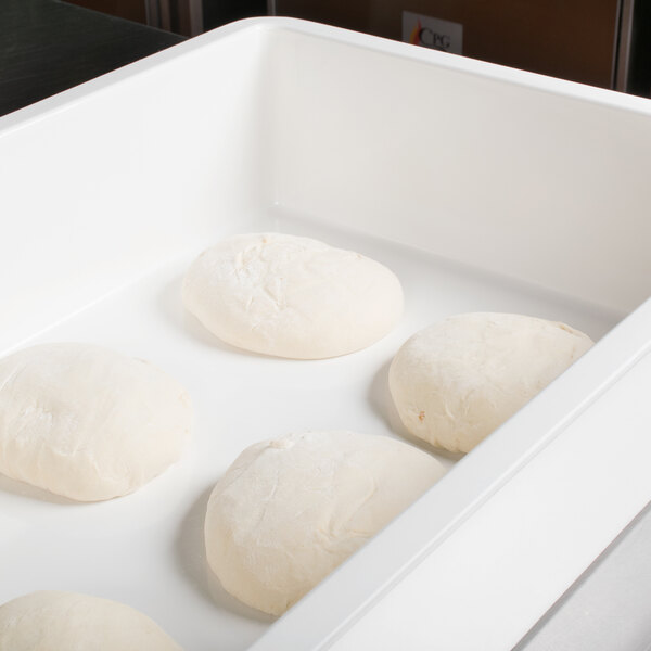 MFG Tray 880008-5269 White Fiberglass Dough Proofing Box - 18" x 26" x 6"