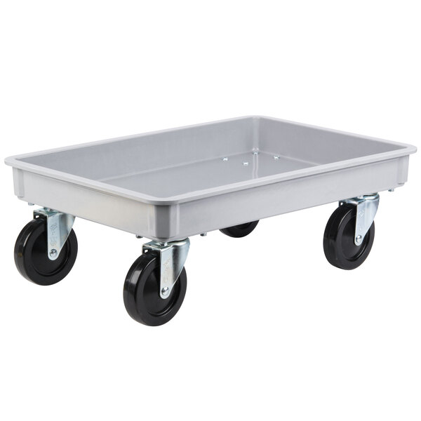 MFG Tray 87014851360973 18" x 26" Gray Fiberglass Dough Proofing Box Dolly