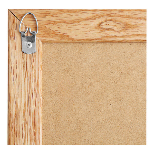 Aarco AOFD3624L 36" x 24" Black Felt Open Face Vertical Indoor Message ...