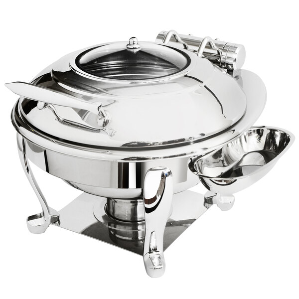 Eastern Tabletop 3939GS Crown 4 Qt. Stainless Steel Round Induction ...