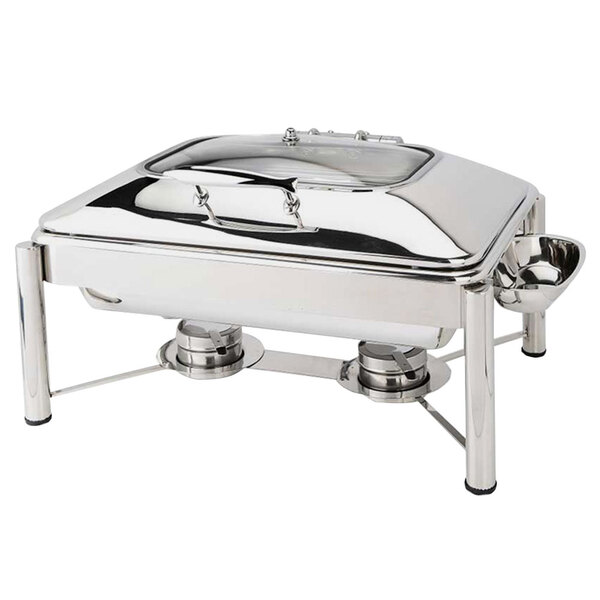 Eastern Tabletop 3935GPL Crown 8 Qt. Stainless Steel Rectangular ...