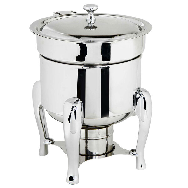 Eastern Tabletop 3108 Classic 7 Qt. Soup Marmite with Hinged Lid