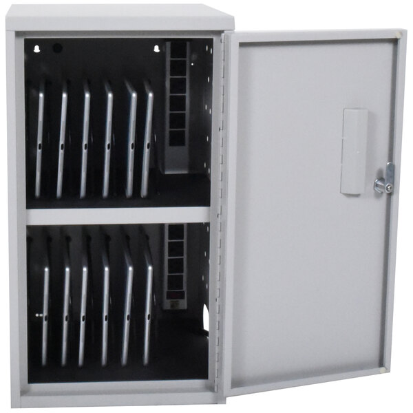 Luxor LLTMWV12-G Vertical Wall Mount / Desktop 12 Tablet Charging Station