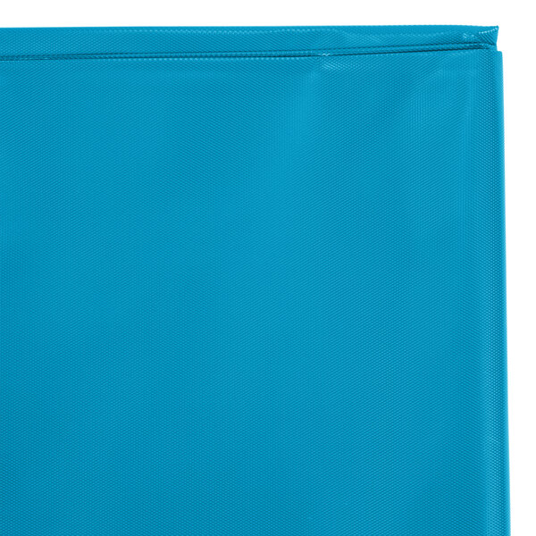 Creative Converting 723131 54" x 108" Turquoise Blue Plastic Table Cover