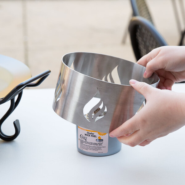 American Metalcraft FGRS7 Stainless Steel Small Chafer Wind Guard