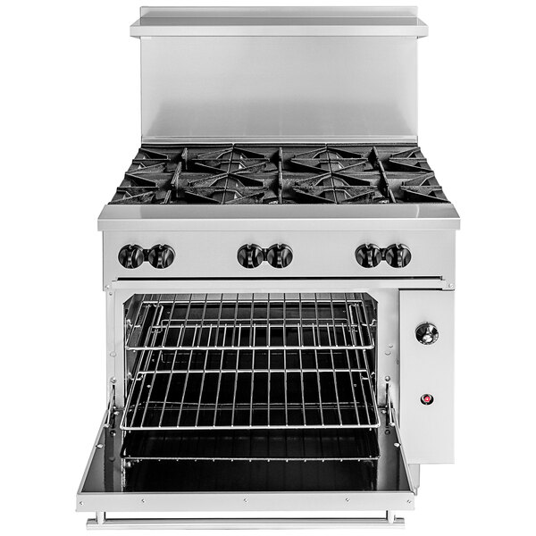 Vulcan 36S-6BP Endurance 6 Burner 36" Liquid Propane Range with ...