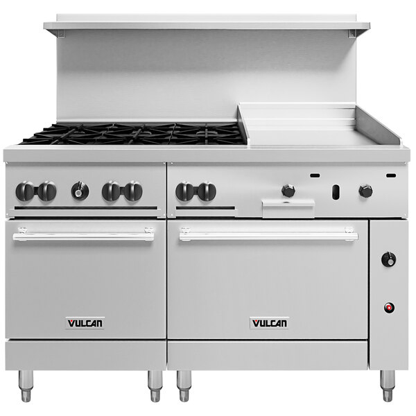 Vulcan 60SS-6B24GP Endurance Series Liquid Propane 60" Range with 6 ...