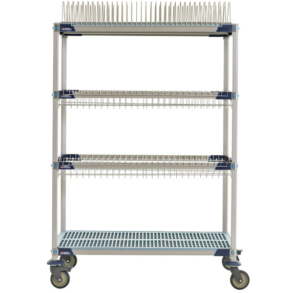 Metro PR48VX3 MetroMax i Mobile 26" x 50" Drying Rack Shelf Kit with 63 ...
