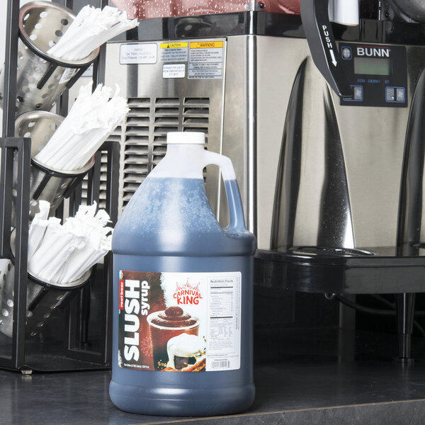 Carnival King 1 Gallon Root Beer Slushy 5:1 Concentrate