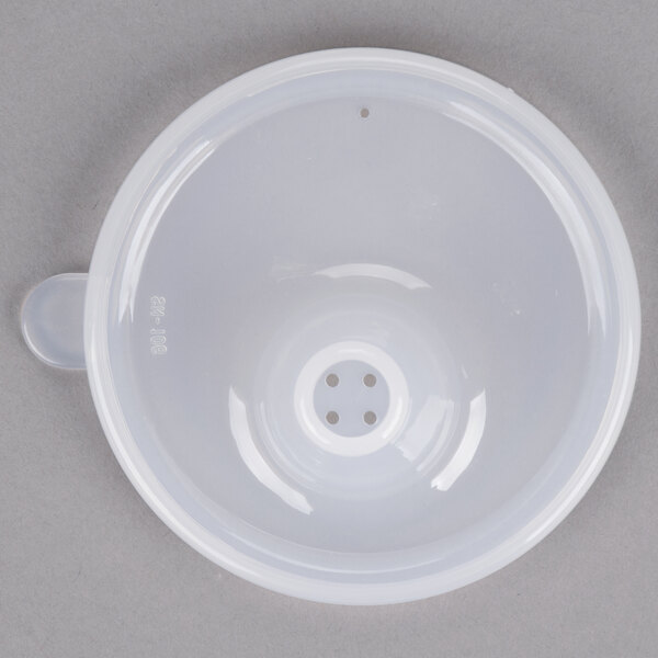 GET SN-106-CL Perforated Opening Clear Polypropylene Lid - 24/Case