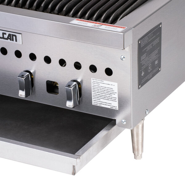 Vulcan VCCB25-201 Liquid Propane Low Profile 25" Radiant Charbroiler ...