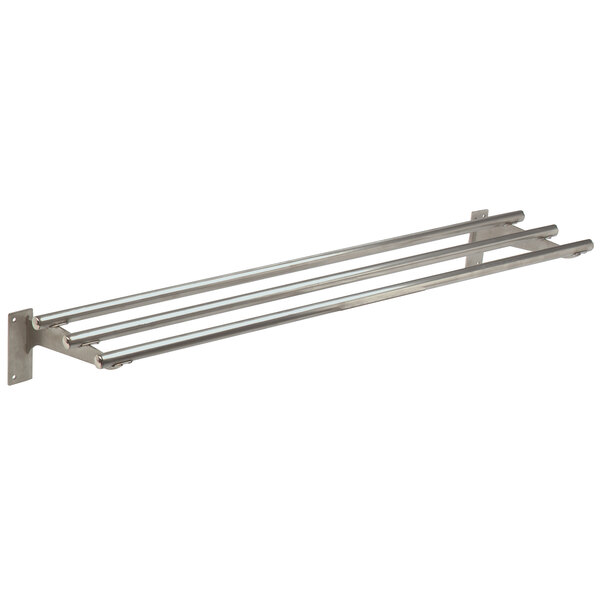 Advance Tabco TTR-6D Stainless Steel Tubular Tray Slide with Drop-Down ...