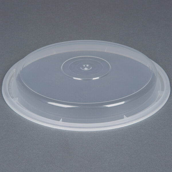 Pactiv Newspring NC723B 24 oz. Black 7" VERSAtainer Round Microwavable ...
