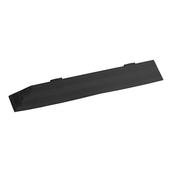 Cactus Mat 2557-CMCR Poly-Lok 2 1/2" x 14" Black Vinyl Interlocking ...