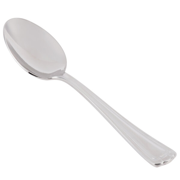 Libbey 578 001 Fairfield 6" 18/0 Stainless Steel Heavy Weight Teaspoon ...