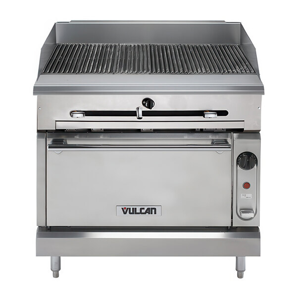 Vulcan VTC36C-NAT Natural Gas 36" Gas Floor Model Infrared Charbroiler ...