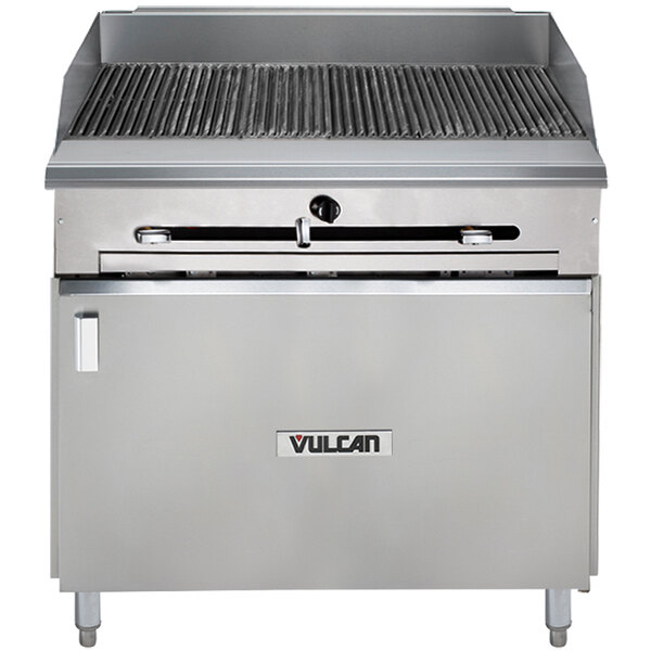 Vulcan VTC36B-NAT Natural Gas 36" Gas Floor Model Infrared Charbroiler ...