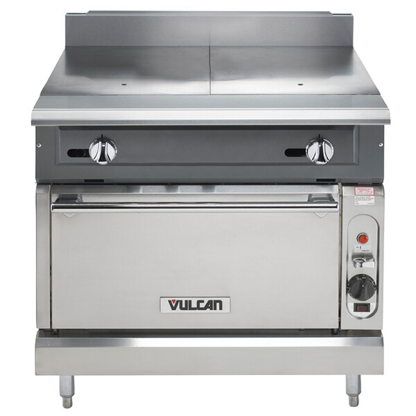 Vulcan V236HC-LP V Series Liquid Propane 2 Burner Heavy-Duty Range with ...