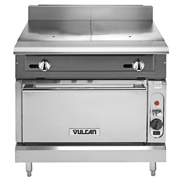 Vulcan V236HC-NAT V Series Natural Gas 2 Burner Heavy-Duty Range with ...