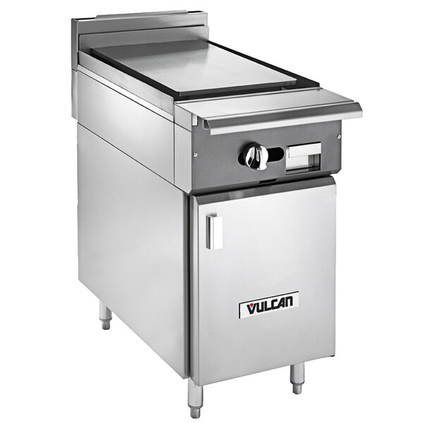 Vulcan V1P18B-NAT V Series Natural Gas 18" Heavy-Duty Plancha Range ...