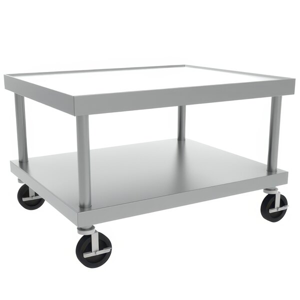Vulcan STAND/C-VCCB48 30" x 49" Mobile Stainless Steel Equipment Stand