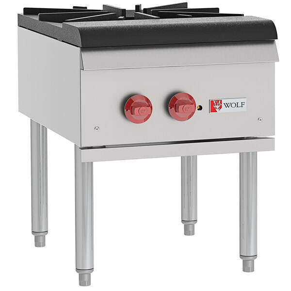 Wolf by Vulcan WSPR1-NAT Natural Gas Stock Pot Range - 110,000 BTU