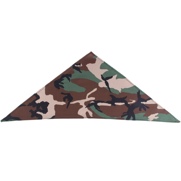 36" x 15" Camo (Camouflage) Chef Neckerchief / Bandana