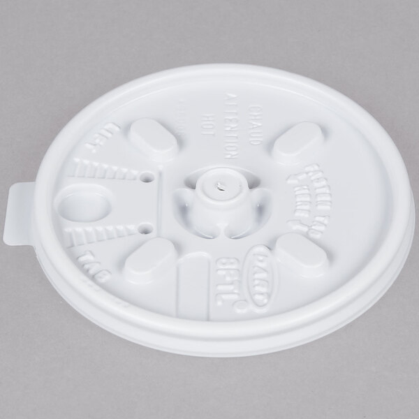 Dart 8FTL White Lift'n'Lock Lid - 1000/Case