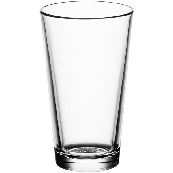 16 oz. Rim Tempered Pint Glass | Sample Glassware | Acopa