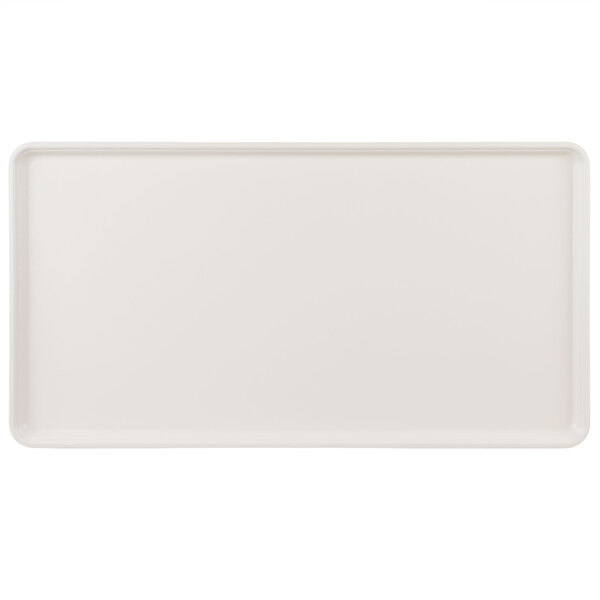 MFG Tray 337001 1661 12 1/2" x 24" Eggshell Fiberglass Supreme Display Tray