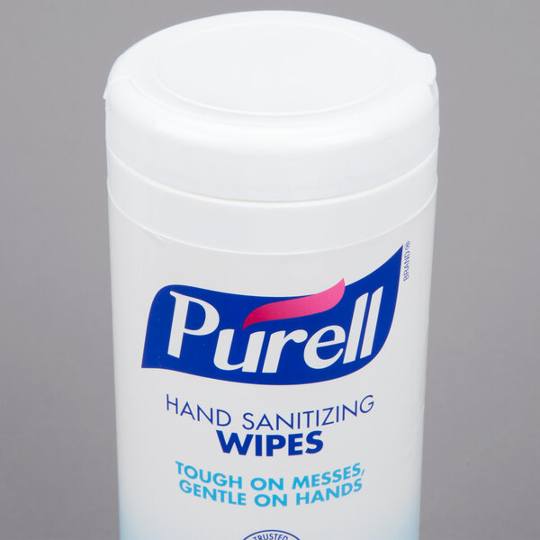 Purell® Sanitizing Wipes 100 Count Canister