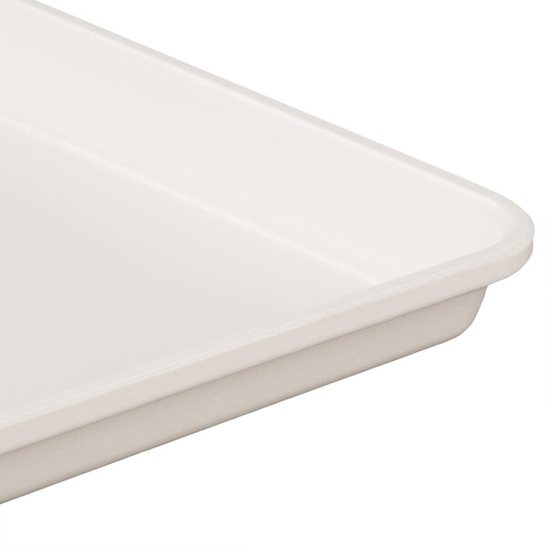 MFG Tray 333001 1661 9" x 26" Eggshell Fiberglass Supreme Display Tray