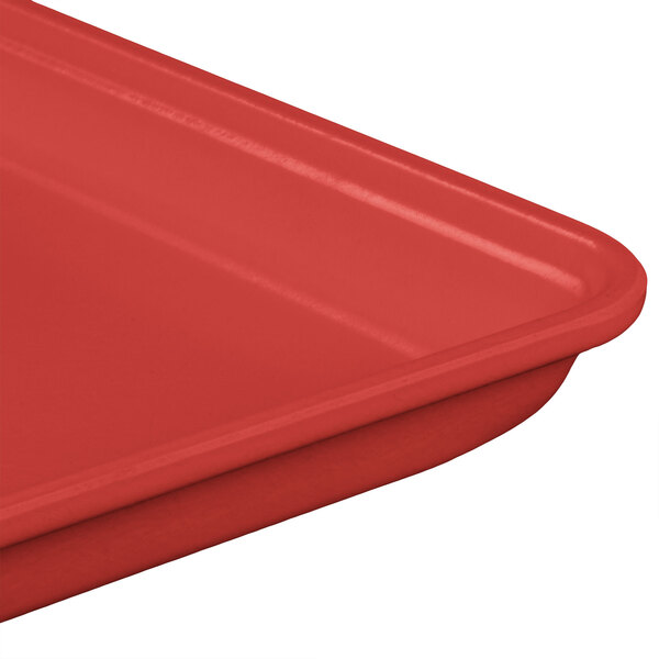 MFG Tray 335001 1201 9" x 18" Red Fiberglass Supreme Display Tray