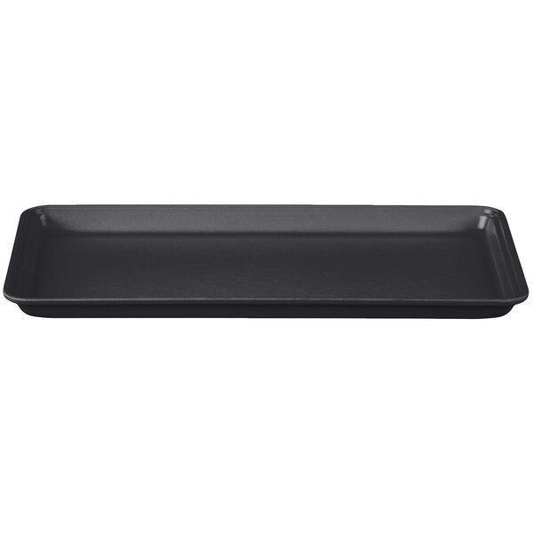 MFG Tray 335007 1669 9" x 18" Black Fiberglass Supreme Display Tray