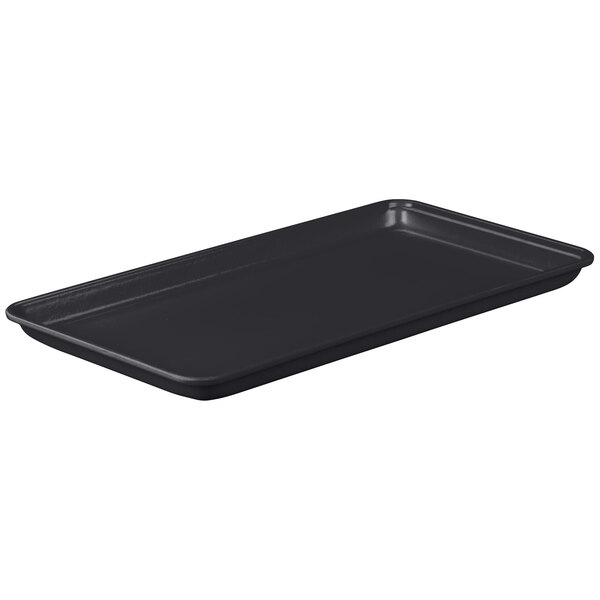 MFG Tray 335007 1669 9" x 18" Black Fiberglass Supreme Display Tray