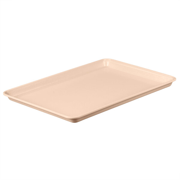 MFG Tray 334001 1203 12" x 18" Peach Fiberglass Supreme Display Tray