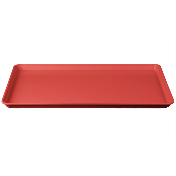 MFG Tray 332001 1201 18" x 26" Red Fiberglass Supreme Display Tray