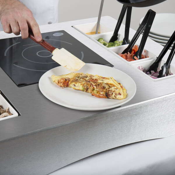 Tablecraft CWACTION1BRA 31 3/8" x 25 1/4" x 5 3/4" Brushed Aluminum ...