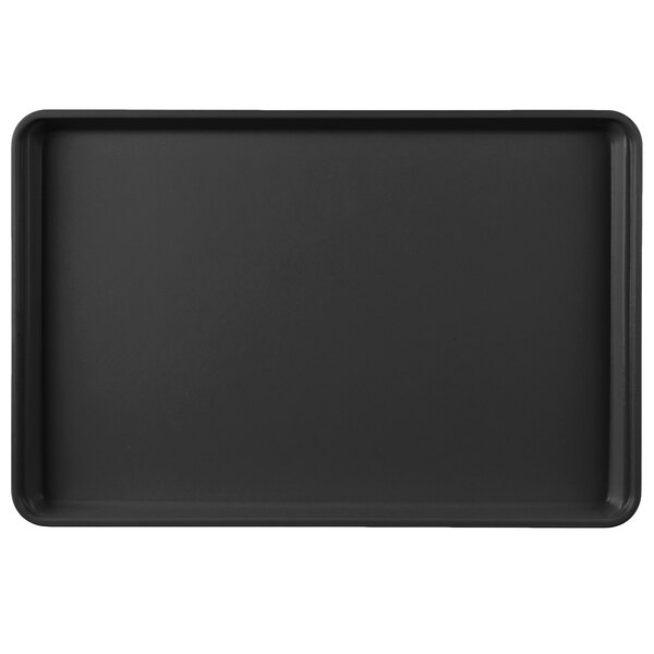 MFG Tray 334007 1669 12" x 18" Black Fiberglass Supreme Display Tray