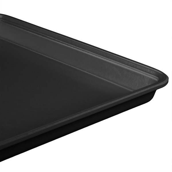 MFG Tray 334007 1669 12" x 18" Black Fiberglass Supreme Display Tray