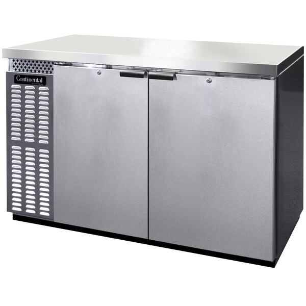 Continental Refrigerator BB50NSSPT 50" Stainless Steel Pass-Through ...