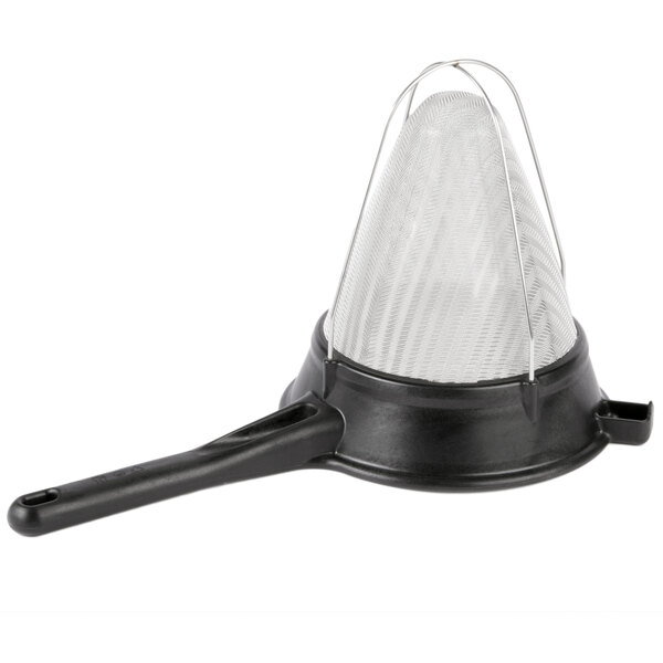 Matfer Bourgeat 017360MC 8" Exoglass Bouillon Strainer / Chinois