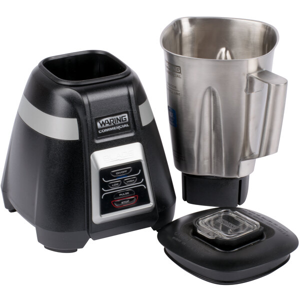 Waring BB320S Blade 48 oz. Bar Blender with Stainless Steel Container ...