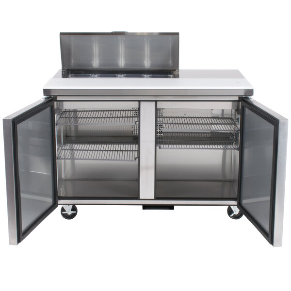 True TSSU-48-08-ADA-HC 48 3/8" ADA Height Refrigerated Sandwich Prep ...