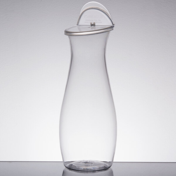 Carlisle Water Carafe with Lid - 34 oz. | WebstaurantStore